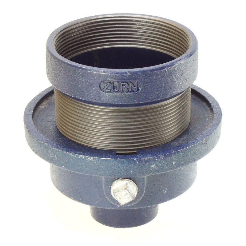 Hub Drain - Zurn Z211-S-P with Cast Iron Hub Strainer